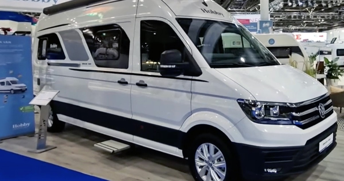Video: Hobby Maxia Van 680 ET | Husbil & Husvagn