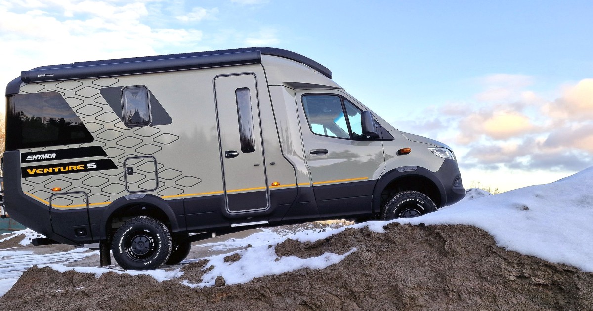 Hymer Venture S – unik provkörning | Husbil & Husvagn