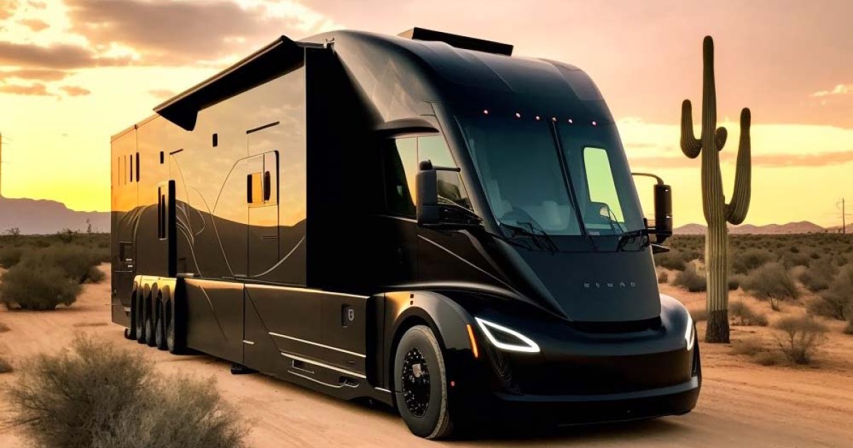 Eldriven liner på Tesla: Framtidens husbil? | Husbil & Husvagn