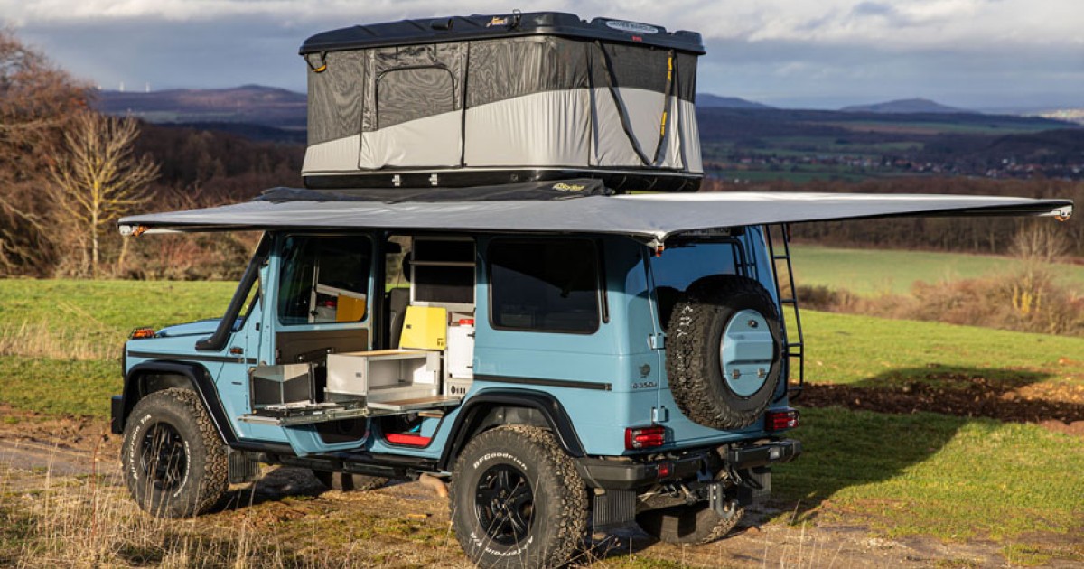 Mercedes Benz G-Klass blir campingbil | Husbil & Husvagn