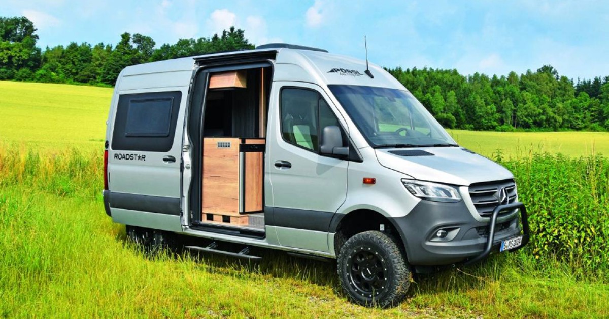 Pössl med slide-out på 4x4 Sprinter | Husbil & Husvagn