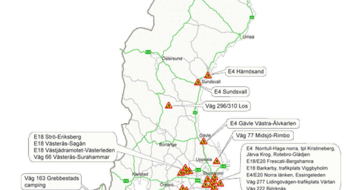 Årets trafikkaos hittar du här | Husbil & Husvagn