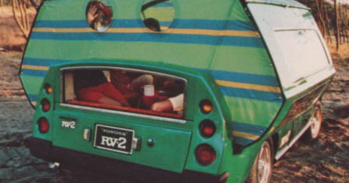 Toyota Camper Car RV2 | Husbil & Husvagn