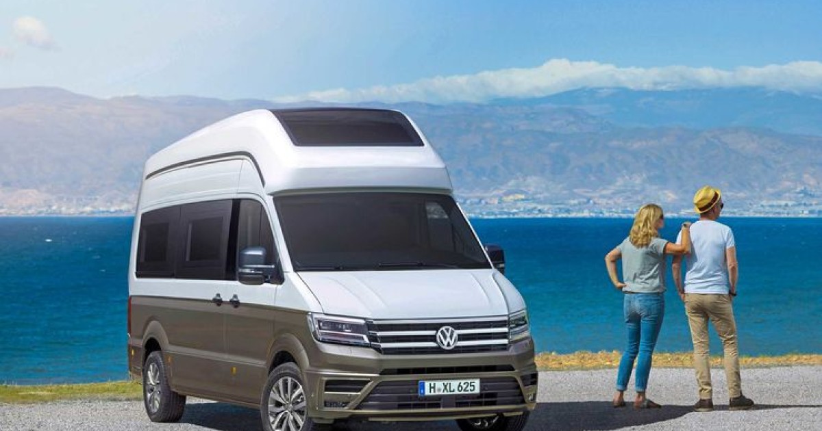 VW California XXL, ny sexmeters husbil på Crafter | Husbil & Husvagn
