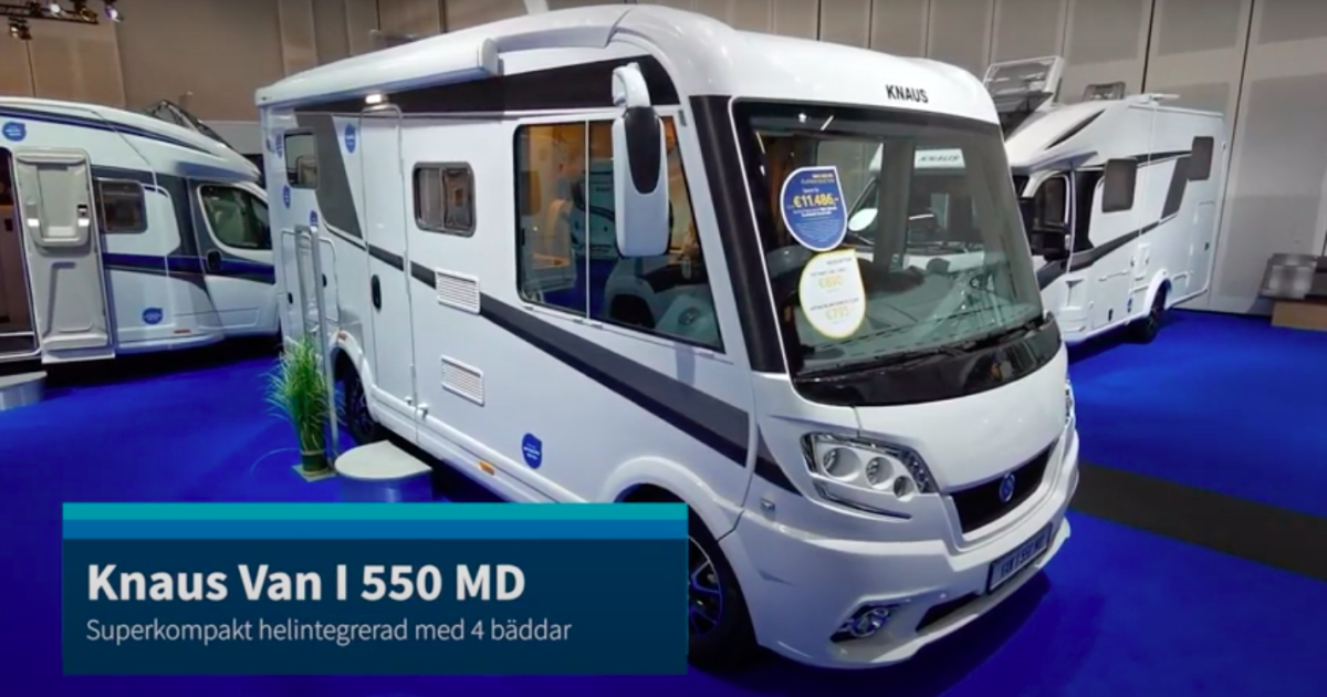 Knaus Van i 550 MD - Smidig och helintegrerad husbil | Husbil & Husvagn