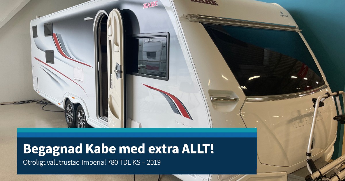 Begagnad och fullutrustad Kabe! | Husbil & Husvagn