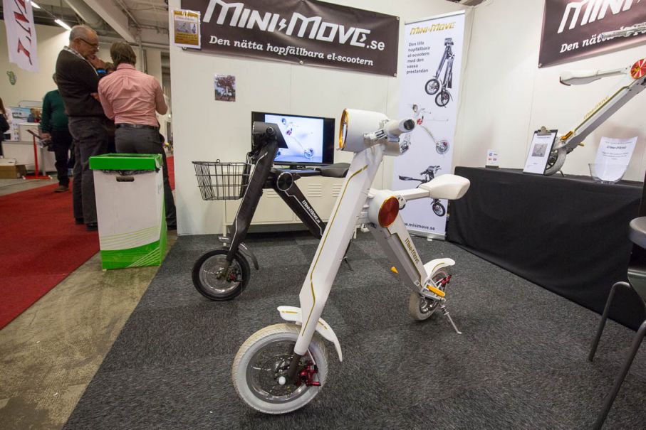 MiniMove hopfällbar elcykel | Husbil & Husvagn