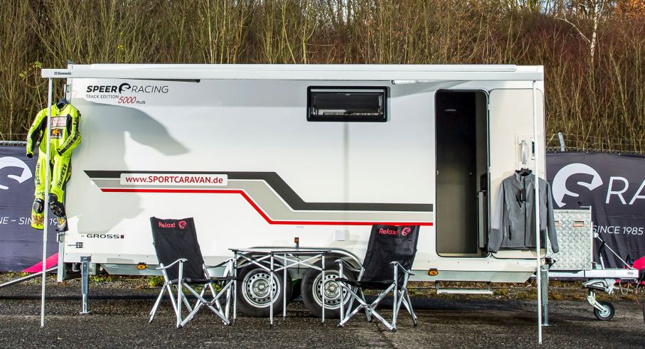 Sportcaravan - en dröm för racingteam | Husbil & Husvagn