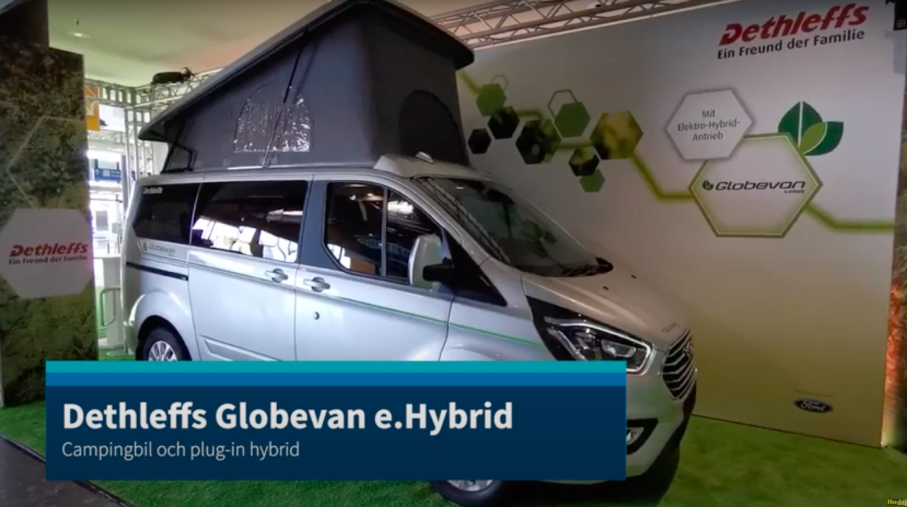 Dethleffs Globevan e.hybrid - husbil på Ford med hybridmotor | Husbil ...