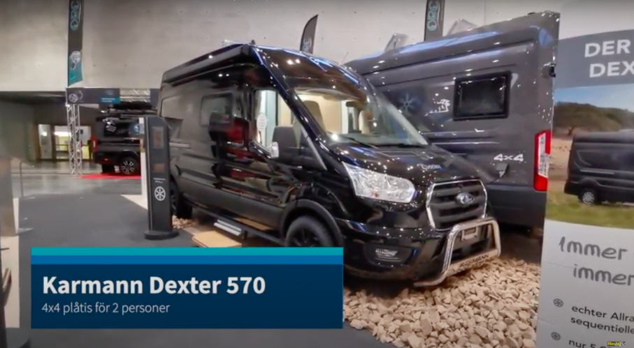 Karmann Dexter 570 4x4 - offroad för äventyrliga par! | Husbil & Husvagn