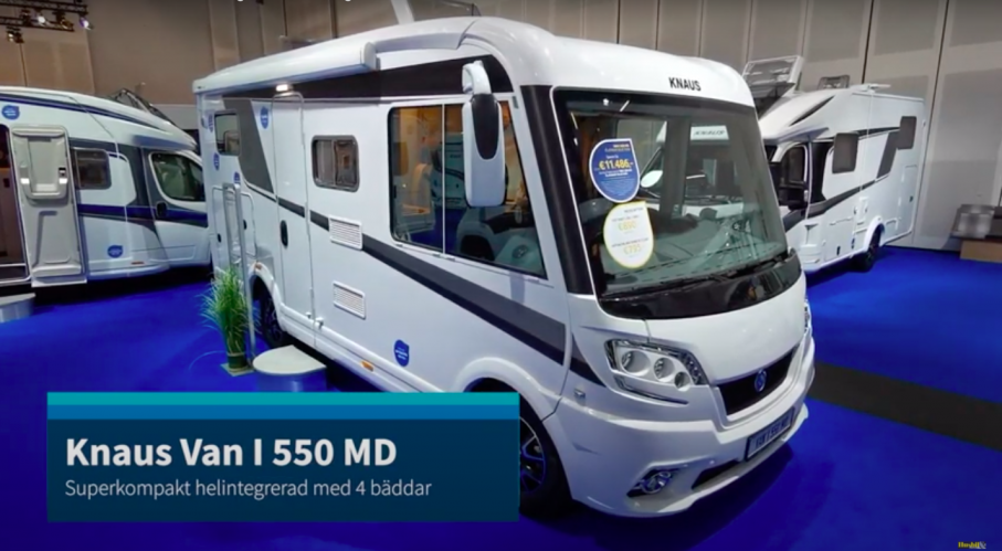Knaus Van i 550 MD - Smidig och helintegrerad husbil | Husbil & Husvagn
