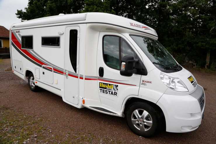 Kabe 750 T, superpopulär planlösning | Husbil & Husvagn